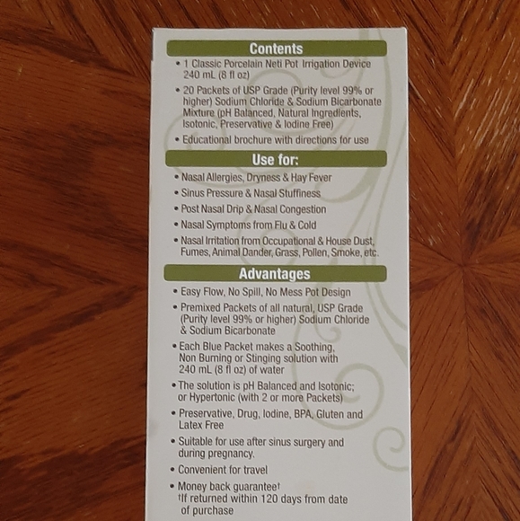 NeilMed | Bath | Neilmed Classic Porcelain Sage Green Neti Pot | Poshmark